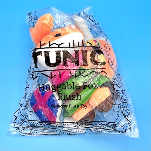 Tunic Soft Huggable Fox Plush Figure with Magnetic Sword & Shield 10 ...