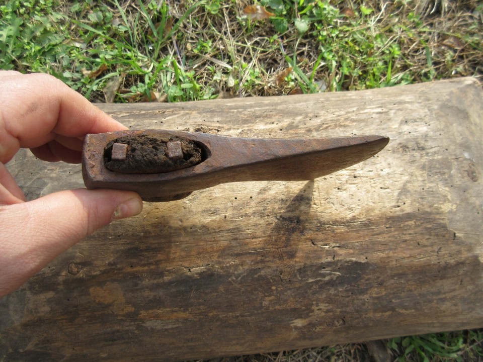 WWI WW1 RARE GERMAN TH. HUECK & CO ENGINEER SAPPER PIONEER TRENCH AXE ...