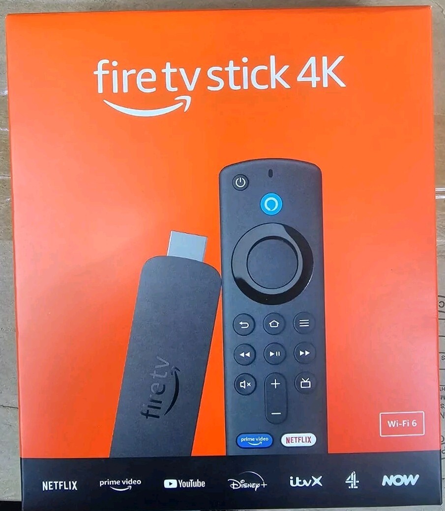 Amazon Fire TV Stick 4K Firestick | Ultra HD | Grelly UK