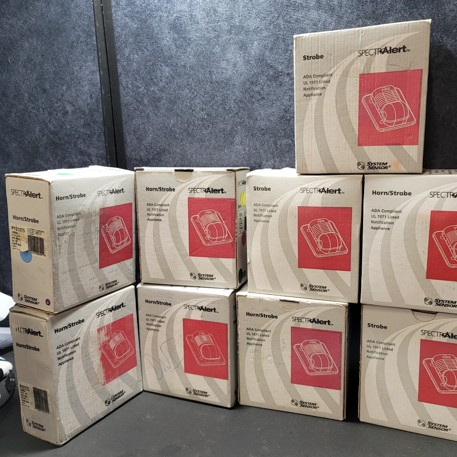 SpectrAlert System Sensor P121575 Red Fire Horn Strobe for sale online ...