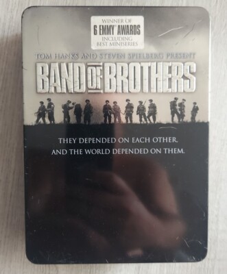Band Of Brothers Tom Hanks Steven Spielberg HBO Miniseries WWII 6 DVD ...