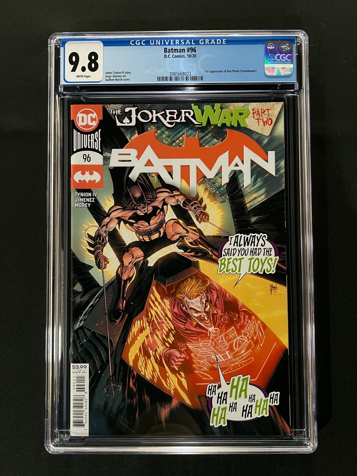 Batman #96 CGC 9.8 (2020) - 1st app of Bao Pham (Clownhunter) | eBay