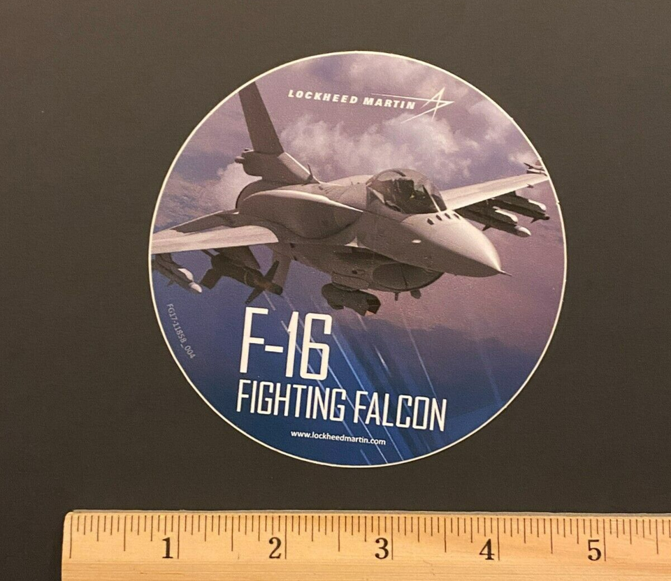 Lockheed Martin F-16 Fighting Falcon Sticker | eBay