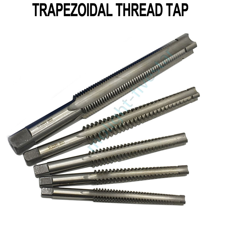 Trapezoidal thread tap Tr8X1.5 left Trapeze tap Tr10 Tr12 Tr14 Tr16 ...