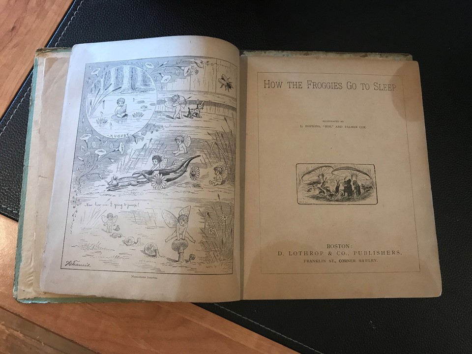 How The Froggies Go To Sleep by D. Lothrop and Co. | eBay