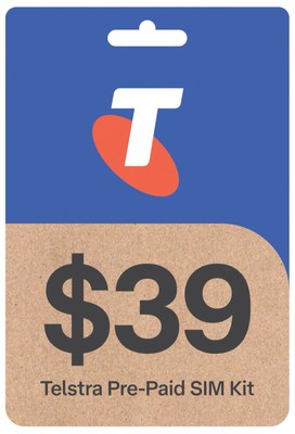 Telstra Prepaid $39 Starter SIM Card Kit 5G 4G Mobile Standard, Micro ...