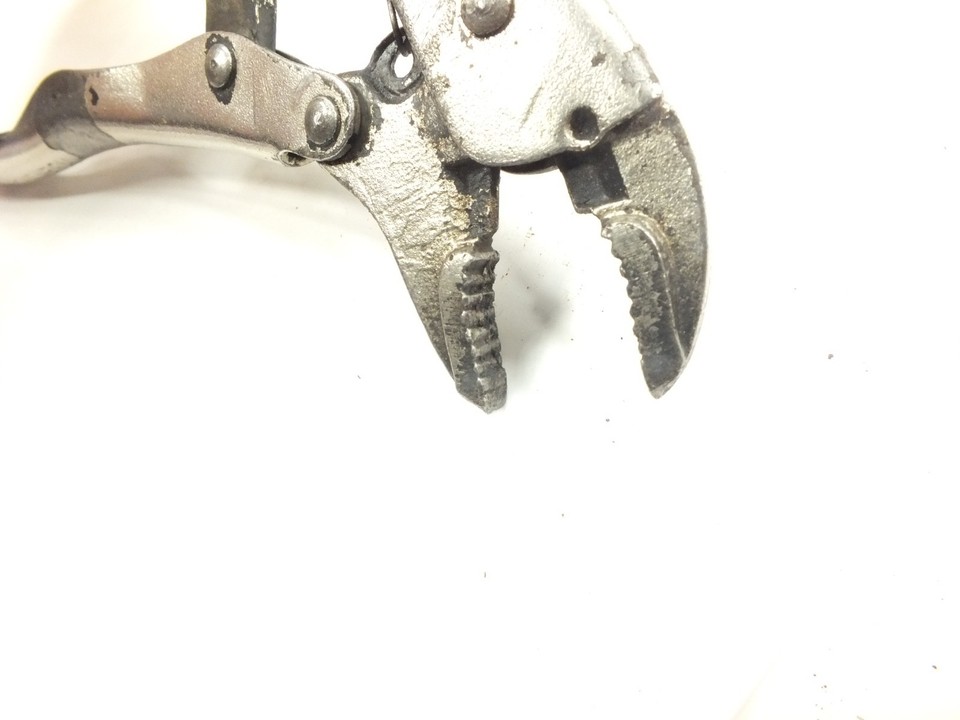 VISE GRIP TOOLS 5" CURVED JAW LOCKING PLIERS MADE IN USA - 5WR - VICE ...
