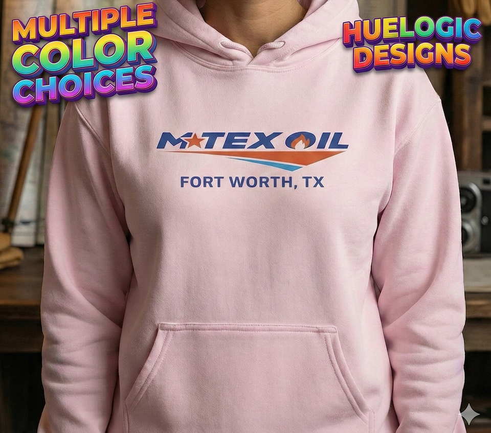 M-Tex Oil Company Fort Worth TX Hoodie Sweatshirt – Landman TV Show ...
