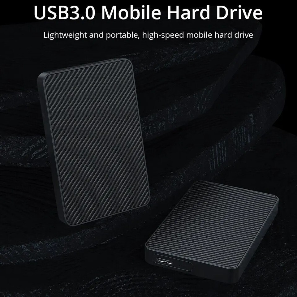 External Hard Drive Disk 2.5 Portable HDD USB 3.0 PC Laptops PS3 PS4 ...