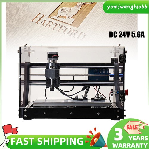 3Axis Desktop Mill Machine 3018-SE V2 CNC Router Engraver DIY Engraving ...