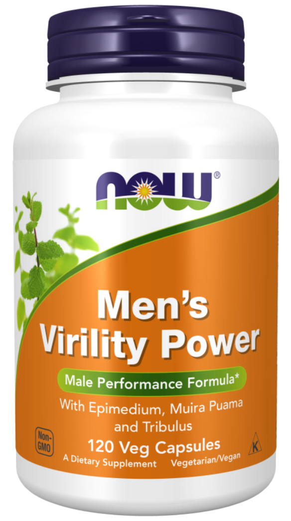 NOW Foods Men's Virility Power - 120 vcaps | eBay