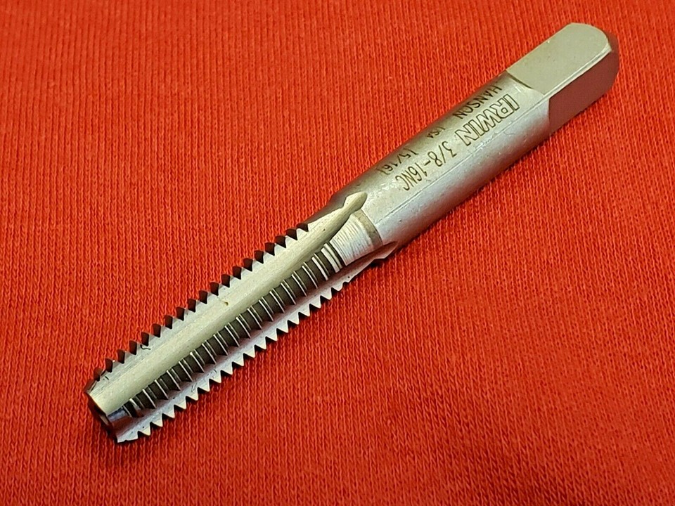 Various Brands SAE Hand Tap Carbon Steel 1/4" to 1" NC & NF Taper Plug ...