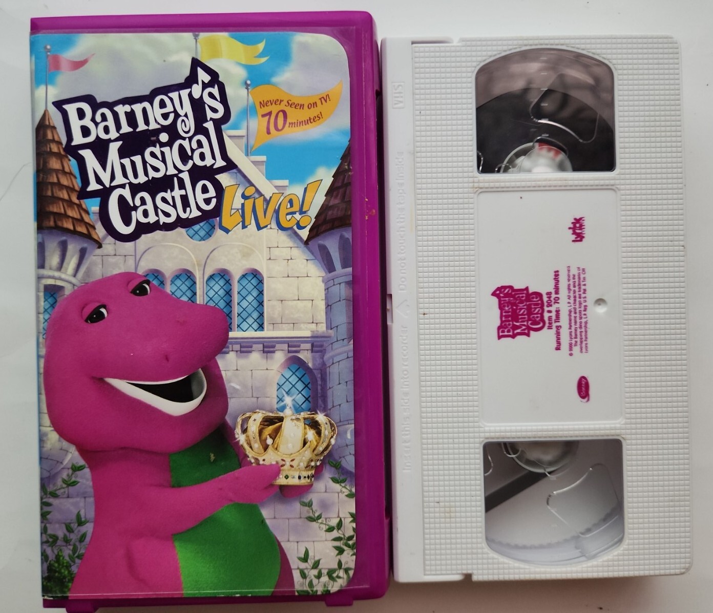 Barney's Musical Castle Live! VHS Sing Along Songs 45986020482| eBay