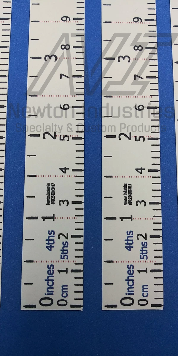 Increments On A Ruler