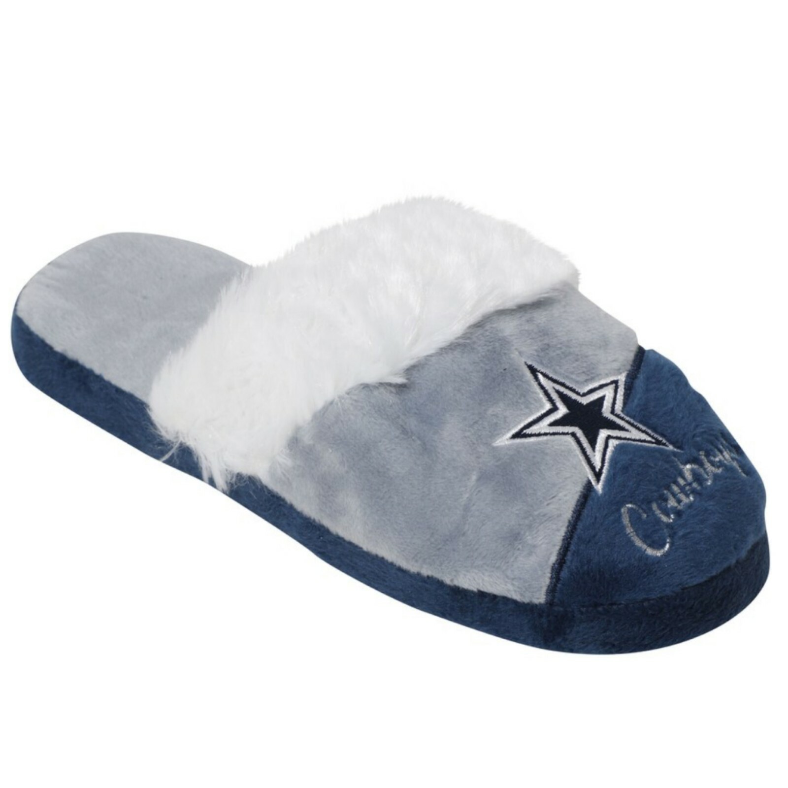 NFL Dallas Cowboys Women's Cursive Slippers | eBay