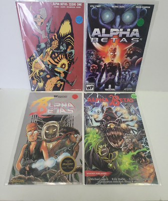ALPHA BETAS 1F, 2-3C 4b Game Cover Set WHATNOT PUBLISHING 2022 Kyle ...
