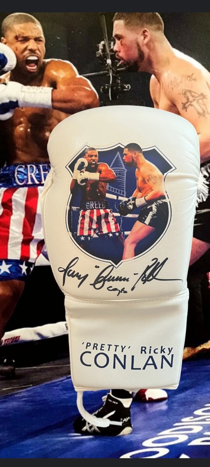 Rocky Signed Glove Creed Tony Bellew Pretty Ricky Conlan Coa | eBay