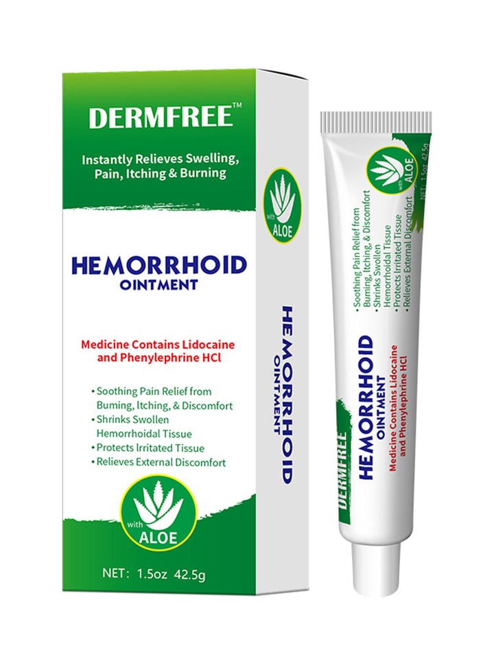 Hemorrhoid & Fissure Ointment Hemorrhoids Treatment Internal Piles Pain ...