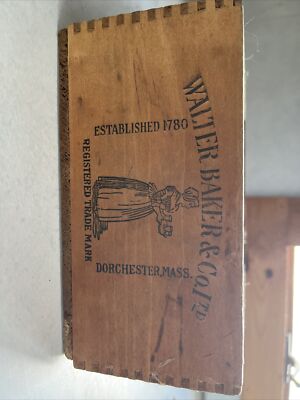 antique wooden shipping box or crate | eBay