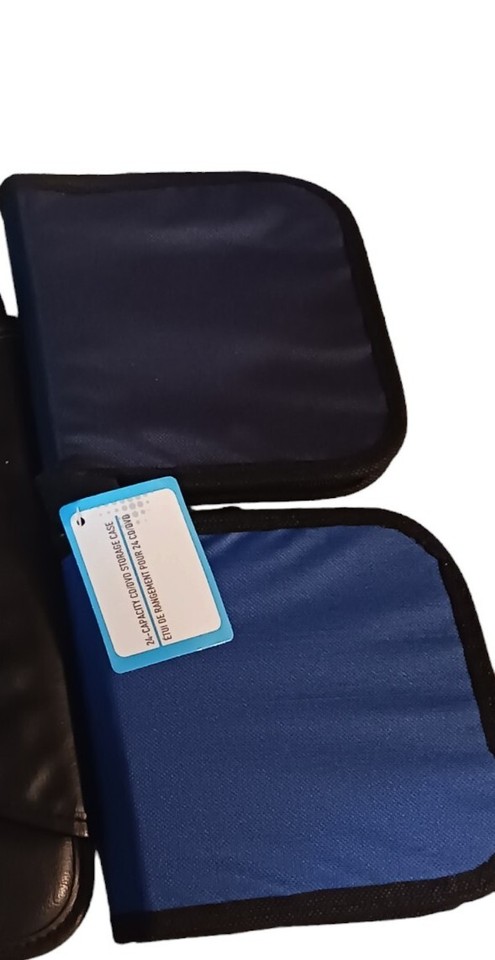 5-(CD/DVD Case Holders)-(Black/Red/Blue)-(New)-(Pre-owned)-(New ...