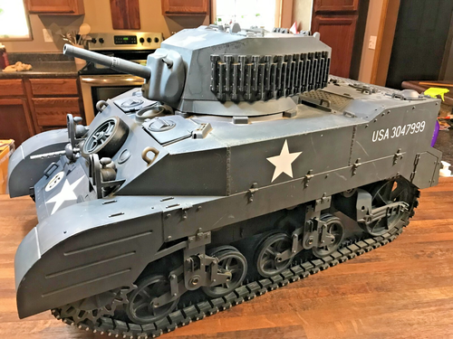 21st Century Toys WWII M5 Stuart Tank 1/6th Scale RC NO REMOTE | eBay