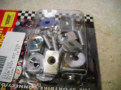 NOS Lockhart Phillups Fairing Fastener Kit 6 PK Silver 123-0140 | eBay