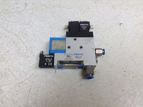 Festo VADMI-140-P Vacuum Generator Module 381016 MSOEB-3-24VDC 381 675 ...