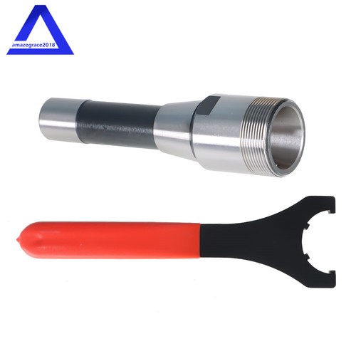 R8 ER32 7/16" Thread Collet Chuck Holder Fixed CNC Lathe + 25-45 ...