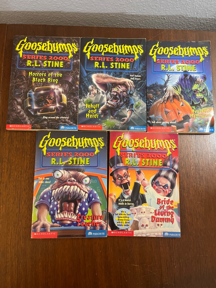 Goosebumps R.L. Stine-Series 2000 Lot of 5 #2 #3 #10 #14 #18 | eBay