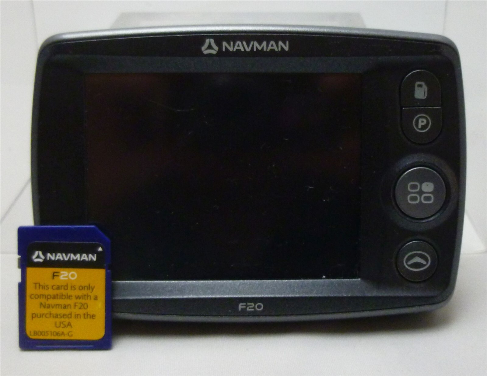 Navman F20 GPS Navigation System w F20 USA Card No Power Untested ...