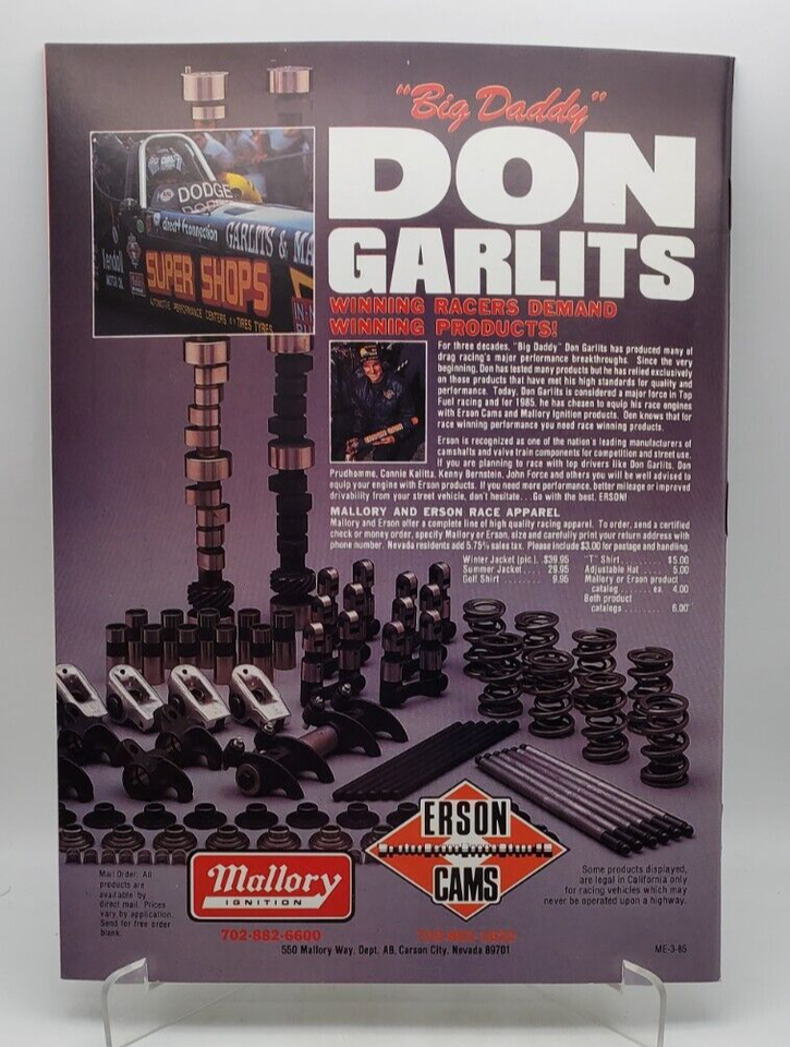 Autobuff Magazine Jan 1986 (#31) Pro Street 84 Olds, Muscle Test 1971 ...