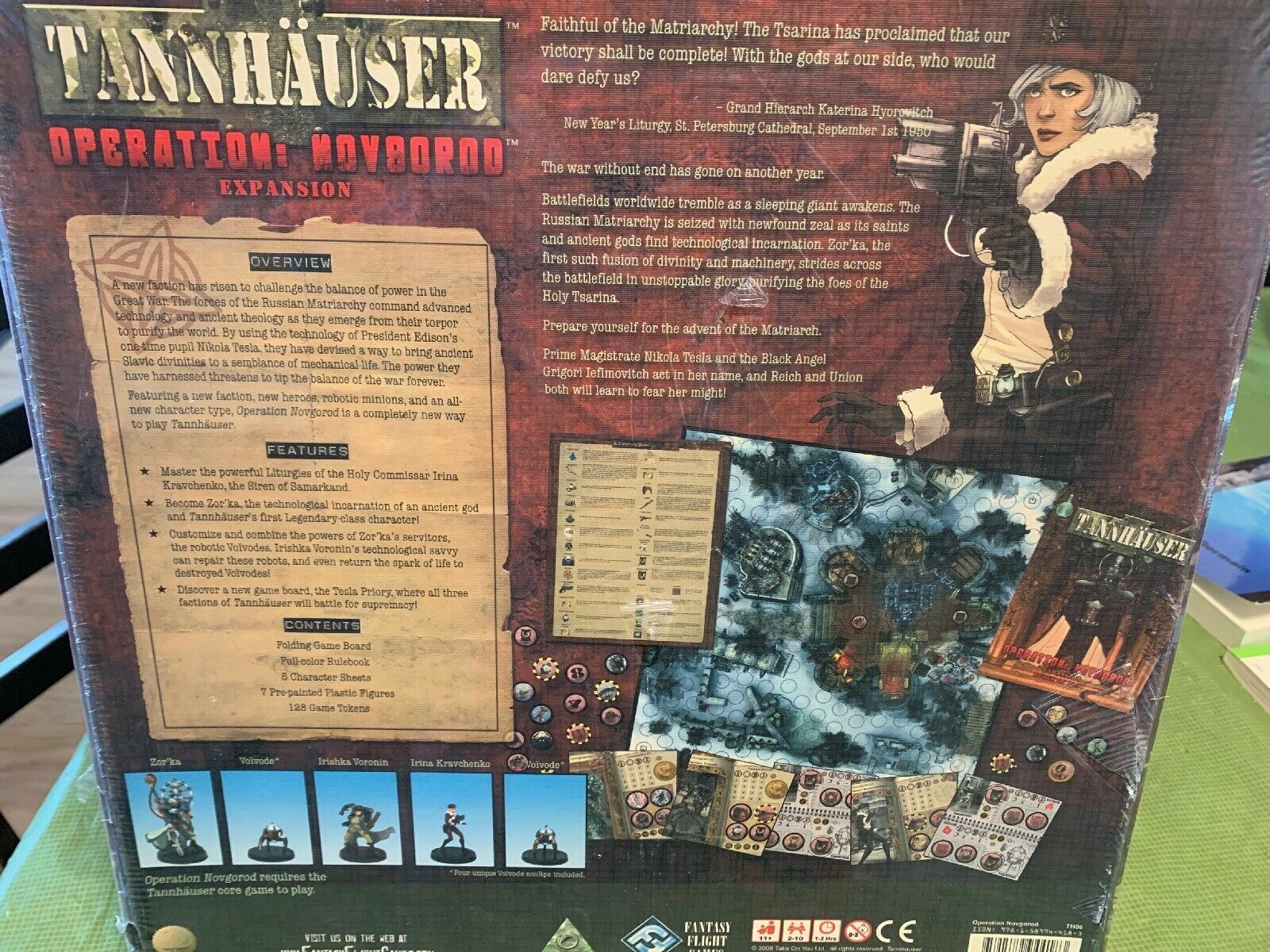 Tannhauser EXPANSION Operation Novgorod Miniature Game - NEW SEALED | eBay
