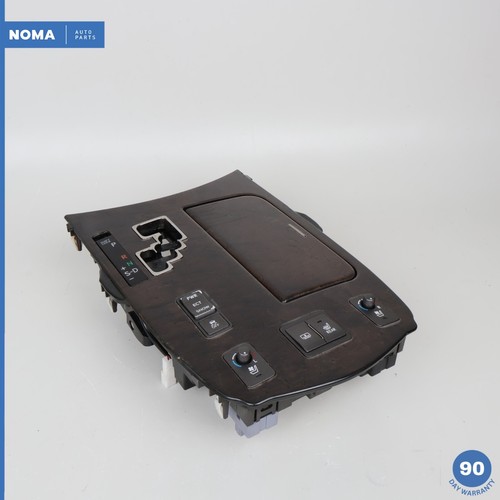 07-09 Lexus LS460 XF40 Center Console Woodgrain Shifter Bezel w/ Switch ...