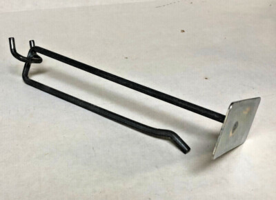 Peg Hook Display Pegs Price Tag Holder 12 Count 6" Long Commercial Slat ...