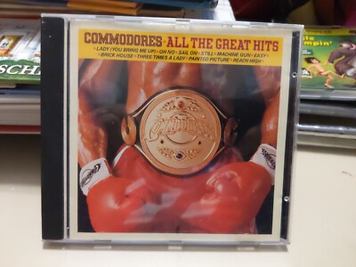 Commodores - All the great hits **RARE CD ALBUM** Greatest Hits | eBay