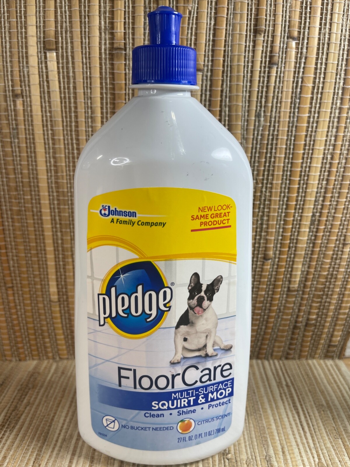 Pledge Floor Care Multi-Surface Squirt & Mop Citrus Scent 27 oz - 60% ...