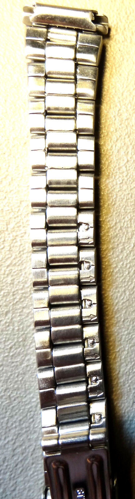 New Silver Tone Stainless Steel Adjustable Clasp 11mm 12mm 13mm 14mm ...