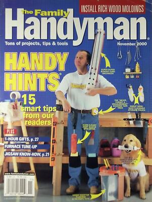 [Single Issue] The Family Handyman Magazine: November 2000 / Handy ...