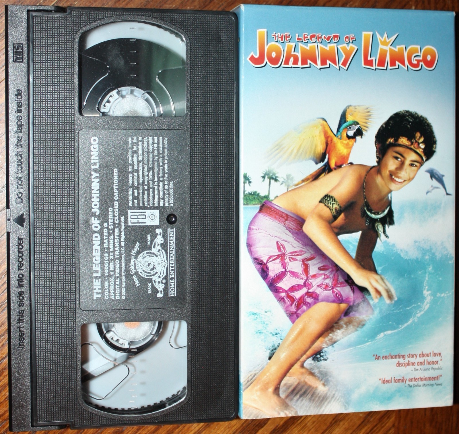 THE LEGEND OF JOHNNY LINGO (vhs) George Henare, Rawiri Paratene. VG ...