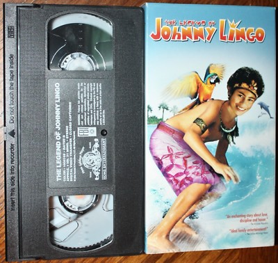 THE LEGEND OF JOHNNY LINGO (vhs) George Henare, Rawiri Paratene. VG ...