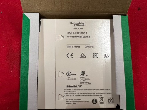 NEW BMENOC0311 Ethernet module M580 - 3-port FactoryCast Ethernet communication | eBay