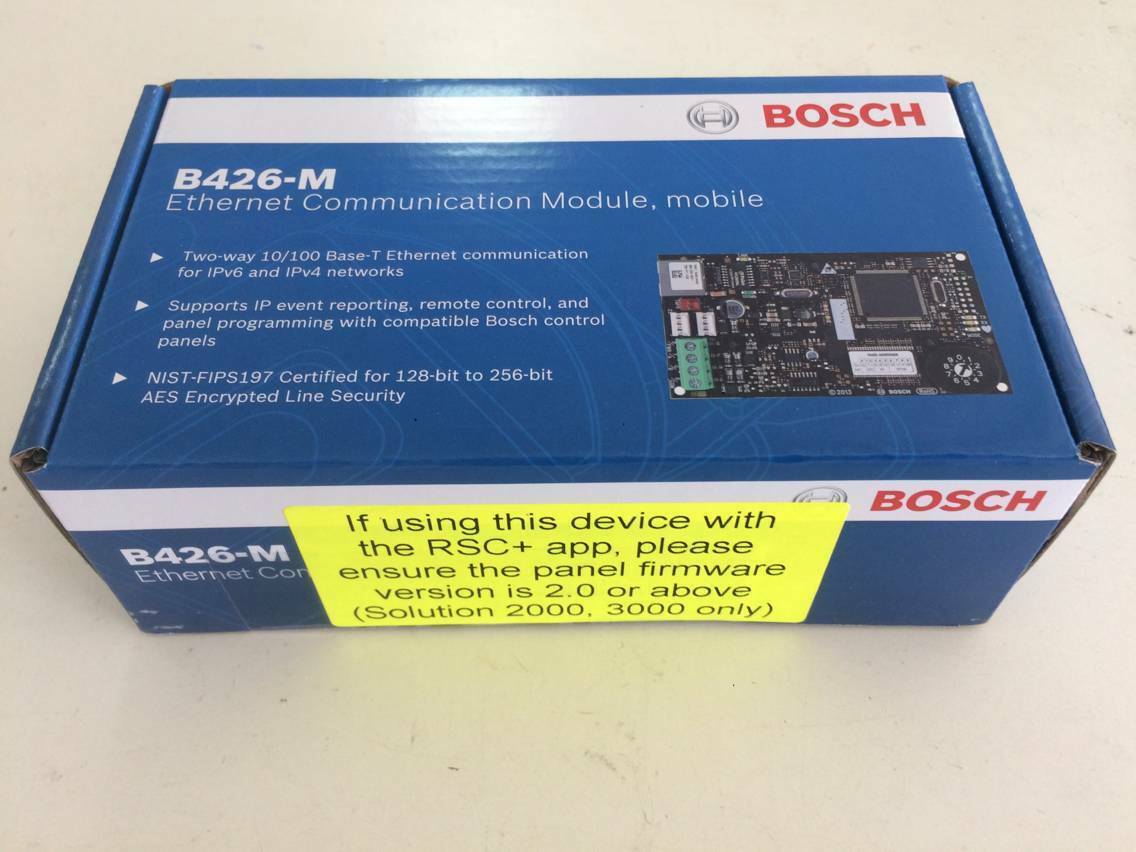 Bosch Alarm Ethernet Communication Module B426-M for 2000/3000 for sale ...