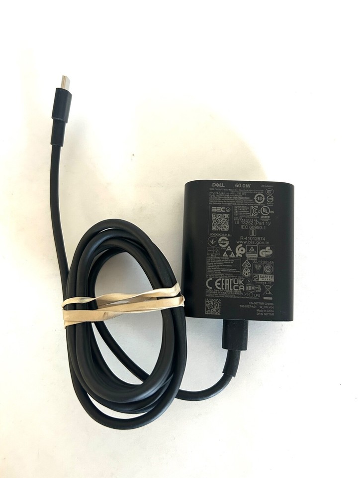 Genuine Original Dell 60W USB Type C AC Adapter | eBay