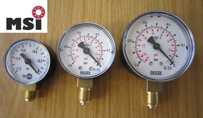 Manometer Druckluft Durchmesser D 40 50 63 senkrecht ab 6,99 ...
