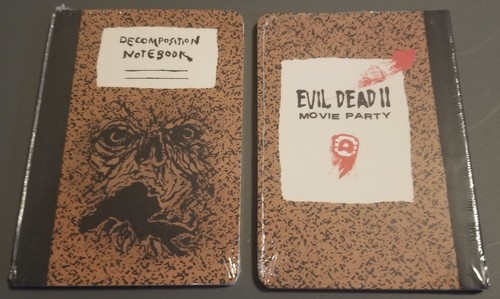 EVIL DEAD Necronomicon Mini Notebook Set Alamo Drafthouse Movie Party ...