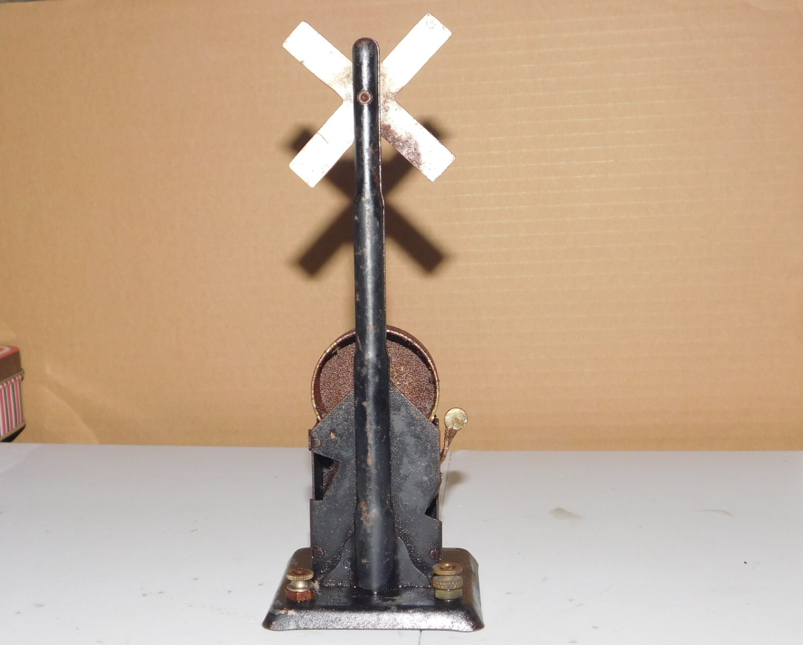 MARX #418 METAL GRADE-CROSSING SIGNAL BELL TESTED - O-27 | eBay