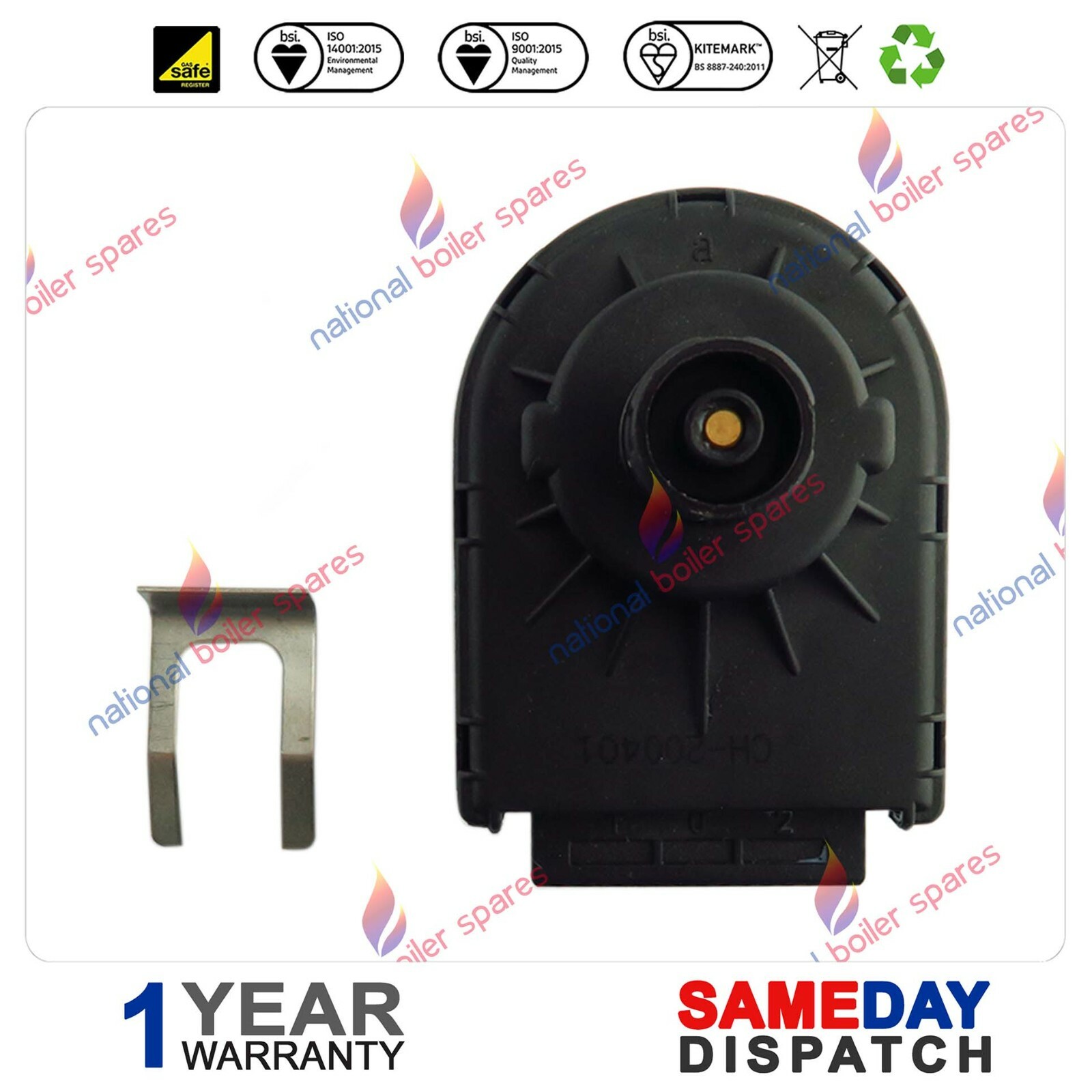 Vokera Linea 24 28 & Linea Plus Boiler Diverter Valve Actuator Motor ...