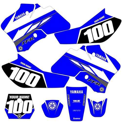 Yamaha TTR 90 Graphics Kit Fits 2000 2001 2002 2003 2004 2005 2006 2007 ...