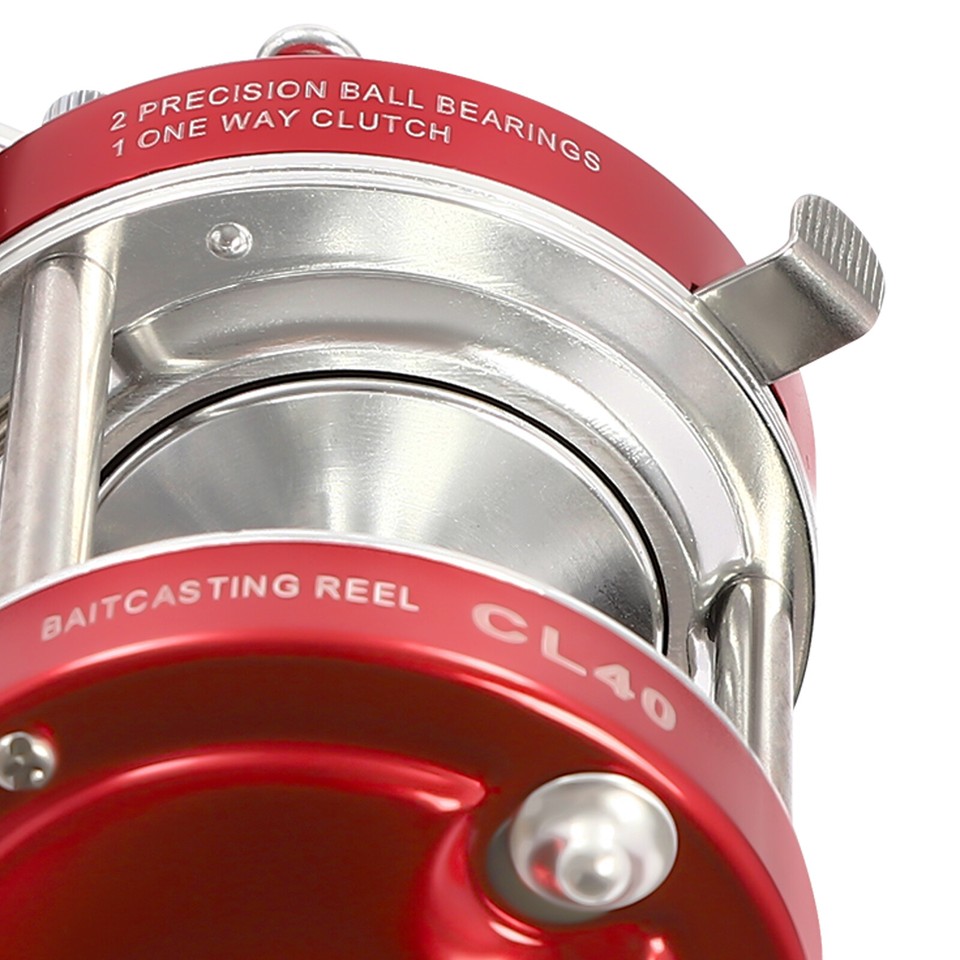 Conventional Reel Round Baitcasting Reel for Catfish, Baitcasting ...