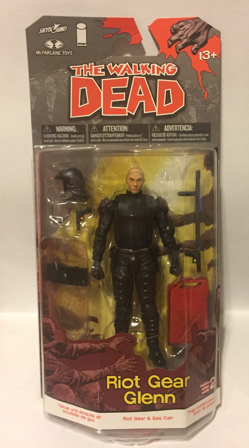 McFarlane Toys Walking Dead Riot Gear Glenn Figure 2013 - UNOPENED | eBay